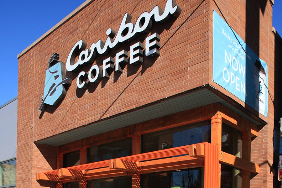 Caribou Coffee Chicago - Summit Design Retail Build Out